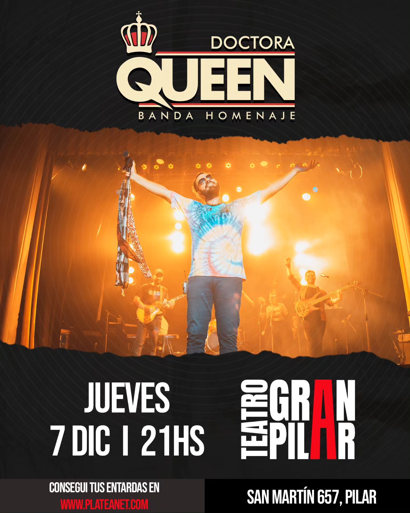 Doctora Queen dará un show en el Teatro Gran Pilar el 7 de Diciembre ...